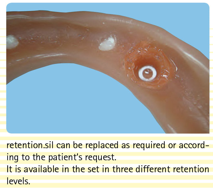 Bredent Retention.Sil 200, 400, 600, 1pc | Impulsedent Australia
