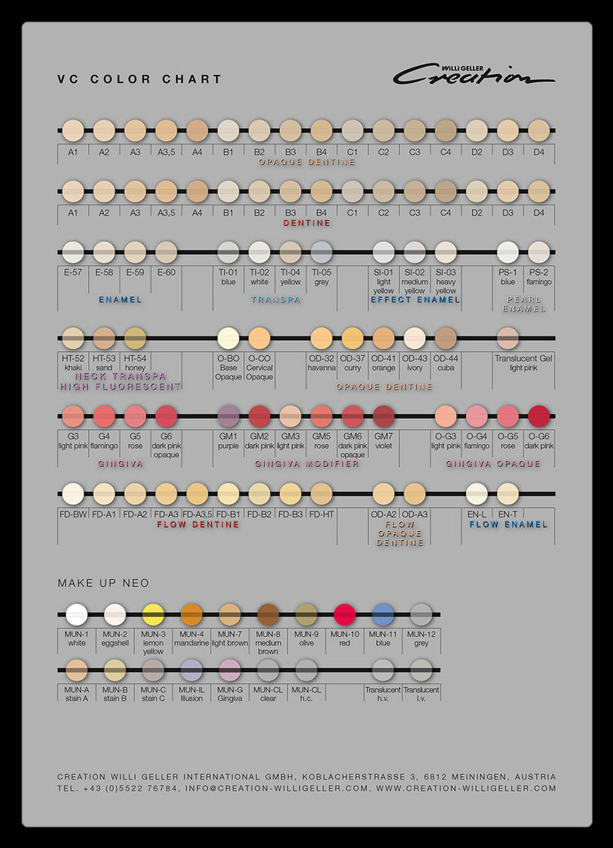 Creation VC / Composite Gingiva Opaque (O-G), 3.75g | Impulsedent Australia